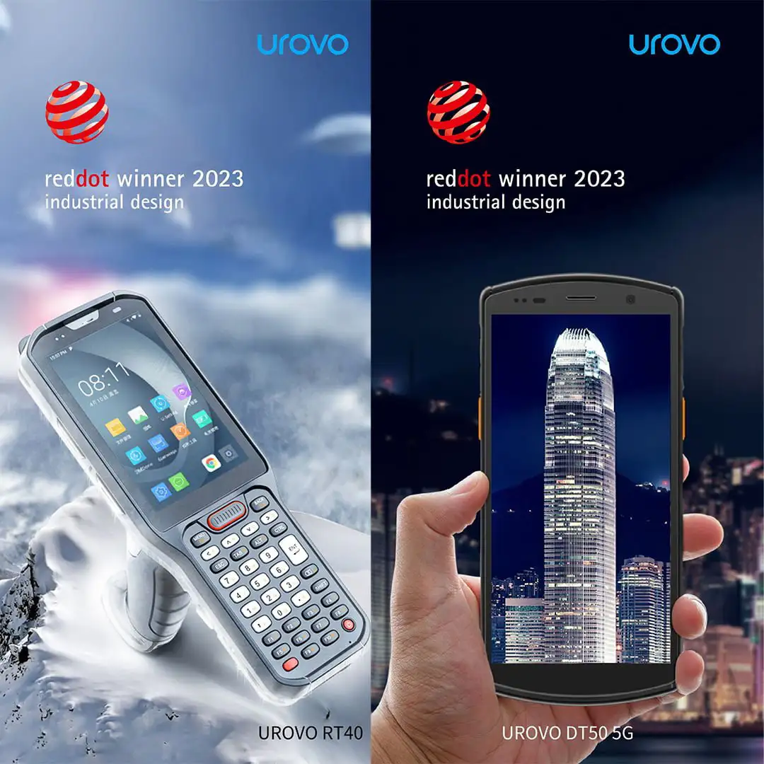 Red Dot Design: DT50 and RT40 awarded - Urovo Europe BV