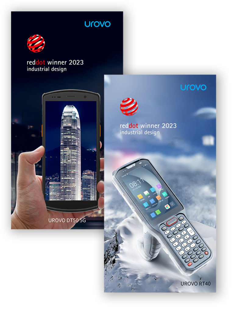 Red Dot Design: DT50 and RT40 awarded - Urovo Europe BV